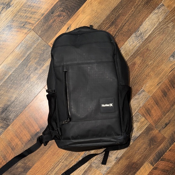 Hurley | Bags | Hurley Classic Black Mens Backpack Thick Tactical ...